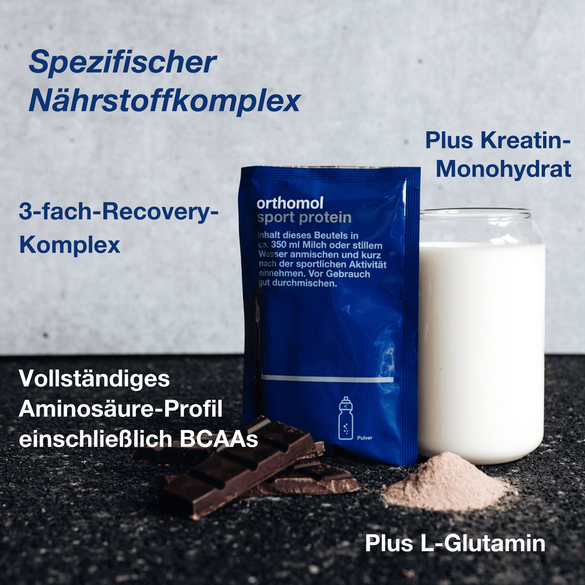 Orthomol Sport Protein – für alle, die alles geben