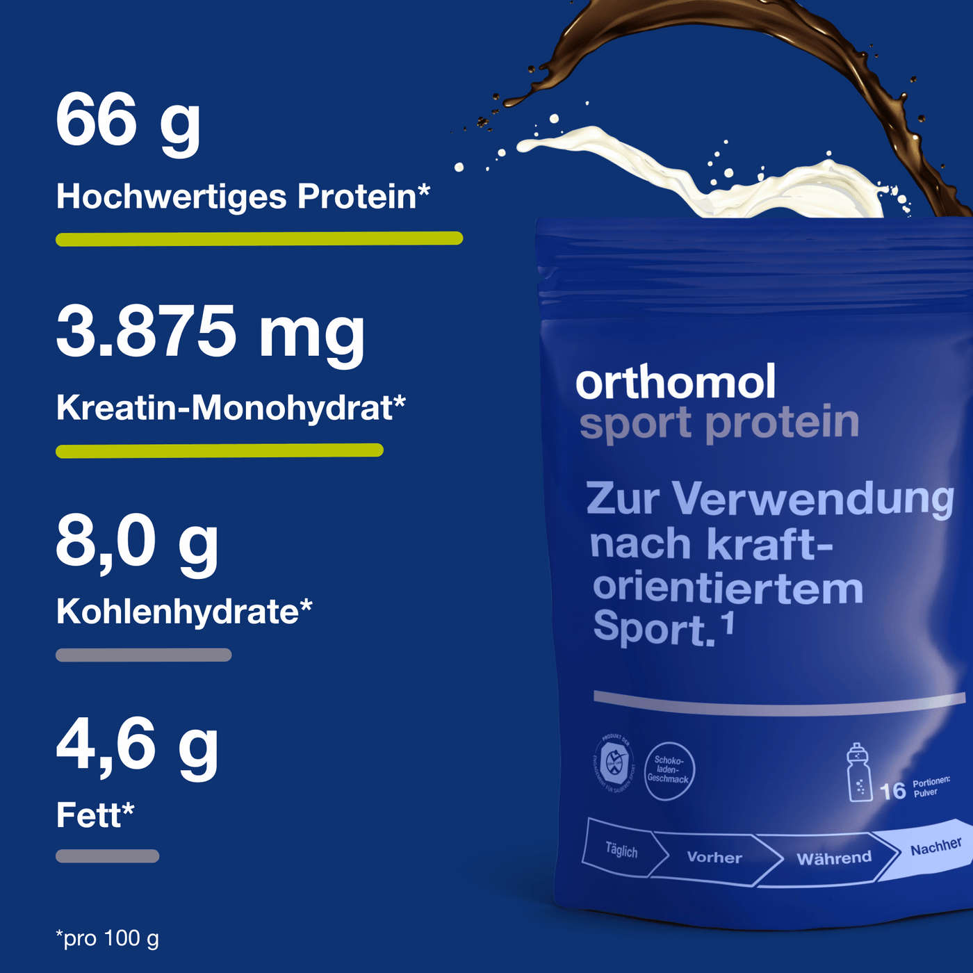 Orthomol Sport Protein – für alle, die alles geben